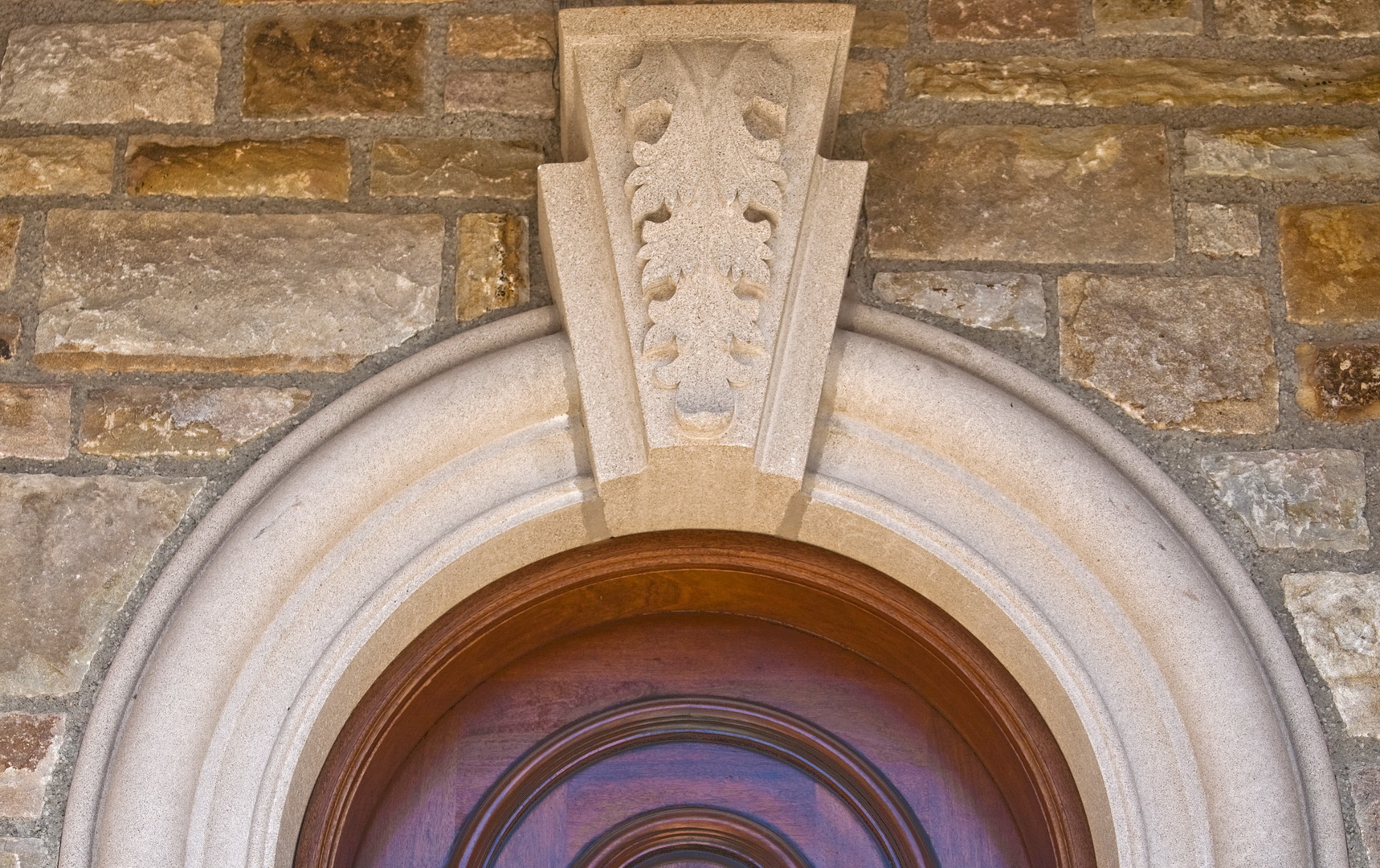 Showcase - Customized architectural masonry facade with period details